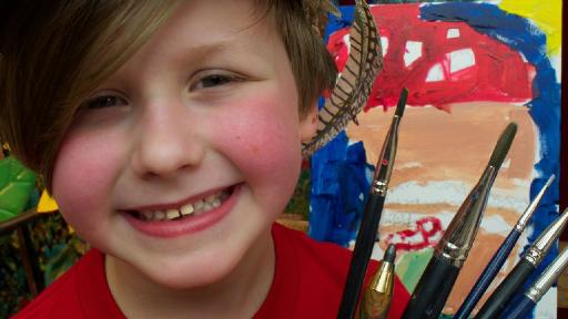 Mushroom House Spyder Sherpa Acrylic Painting Tutorial For New Artist ...