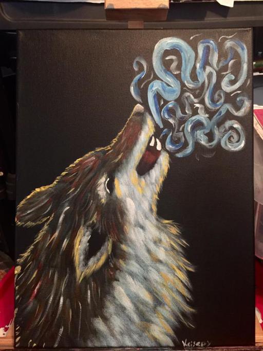 Howling Wolf - Gallery - Kriispy.Richard | The Art Sherpa