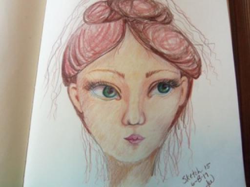 Believe Face Color Pencil - Gallery - Jennifer.White | The Art Sherpa