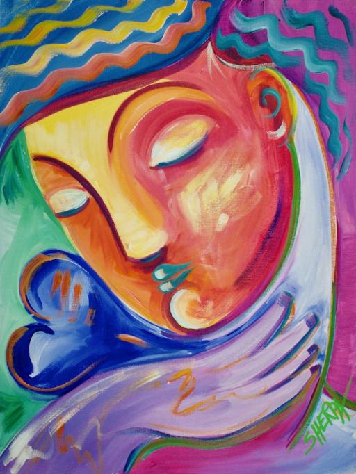 Zen Abstract Face - Gallery - The Art Sherpa Community | The Art Sherpa