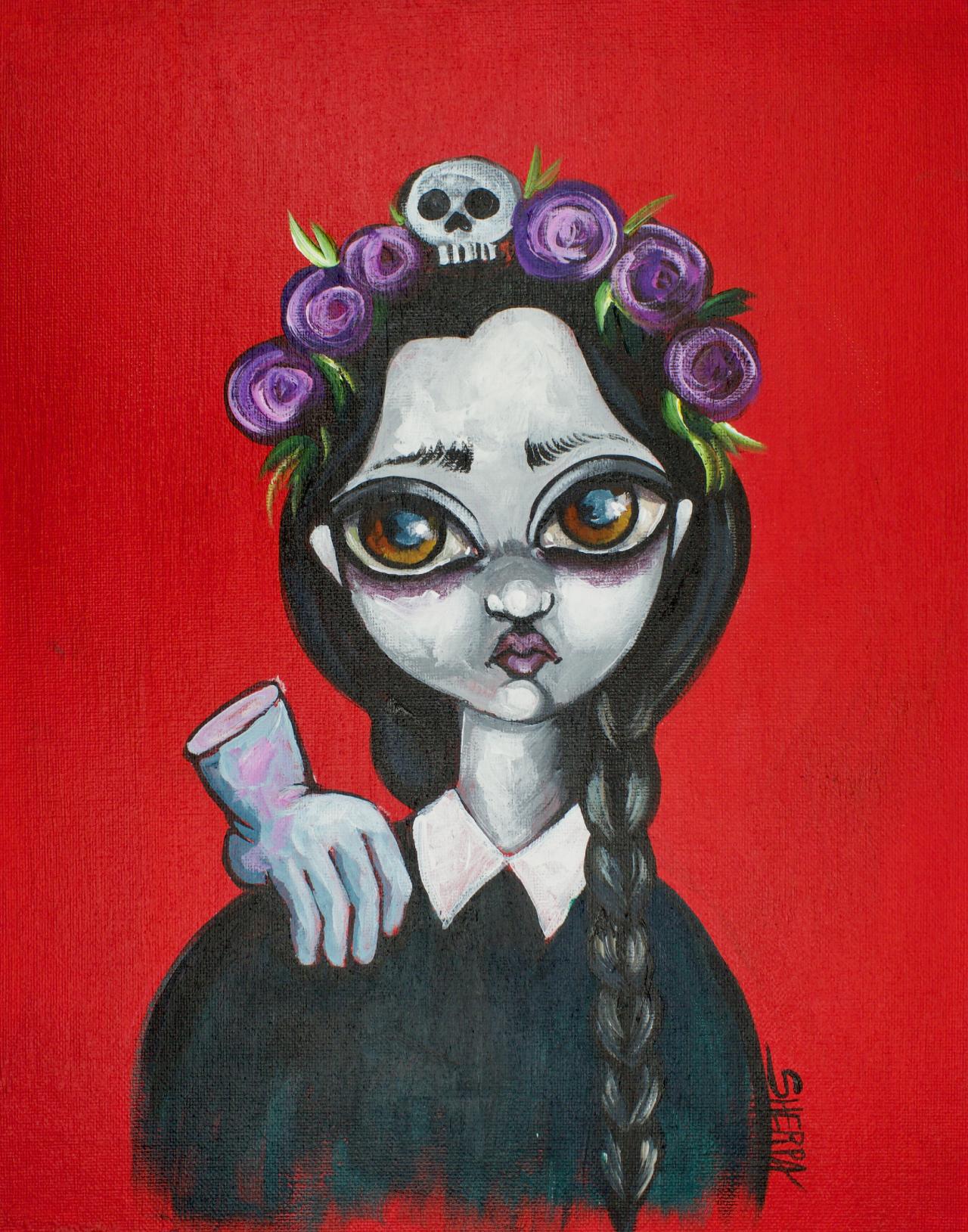 Wednesday Addams The Art Sherpa - Gallery - The Art Sherpa Community ...