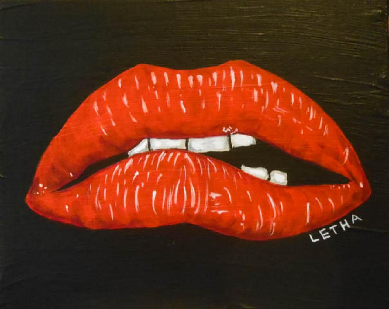 Rocky Horror Picture Show LIPS - Gallery - Letha | The Art Sherpa