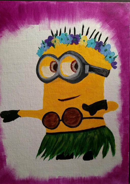 Hula Minion - Gallery - Mystphyre | The Art Sherpa