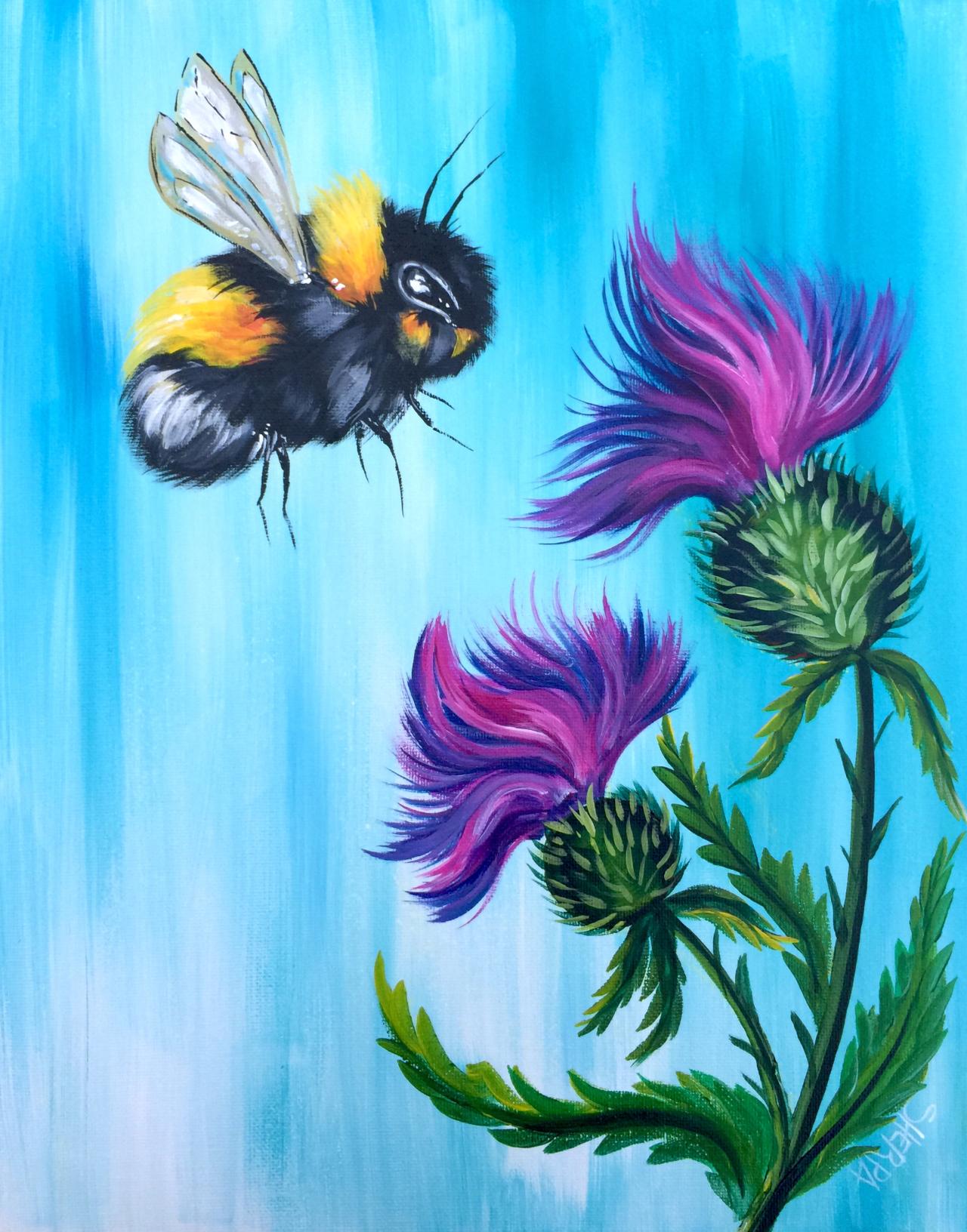 Fuzzy Bee - Gallery - The Art Sherpa Community | The Art Sherpa