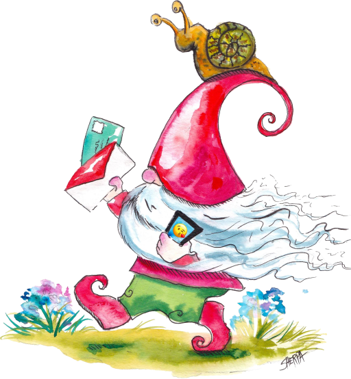 Sherpa Postman Gnome - Gallery - The Art Sherpa Community | The Art Sherpa