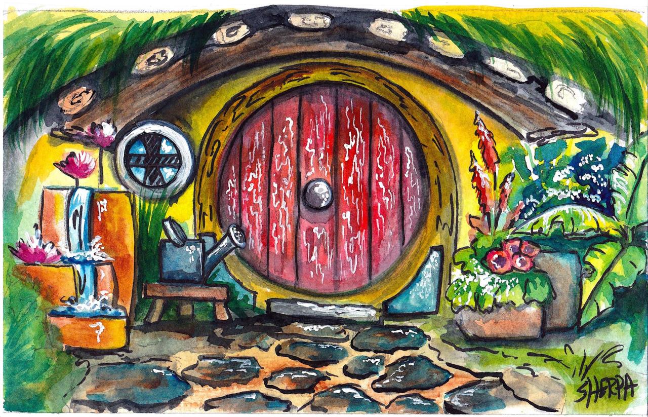 Hobbit Hole - Gallery - The Art Sherpa Community | The Art Sherpa