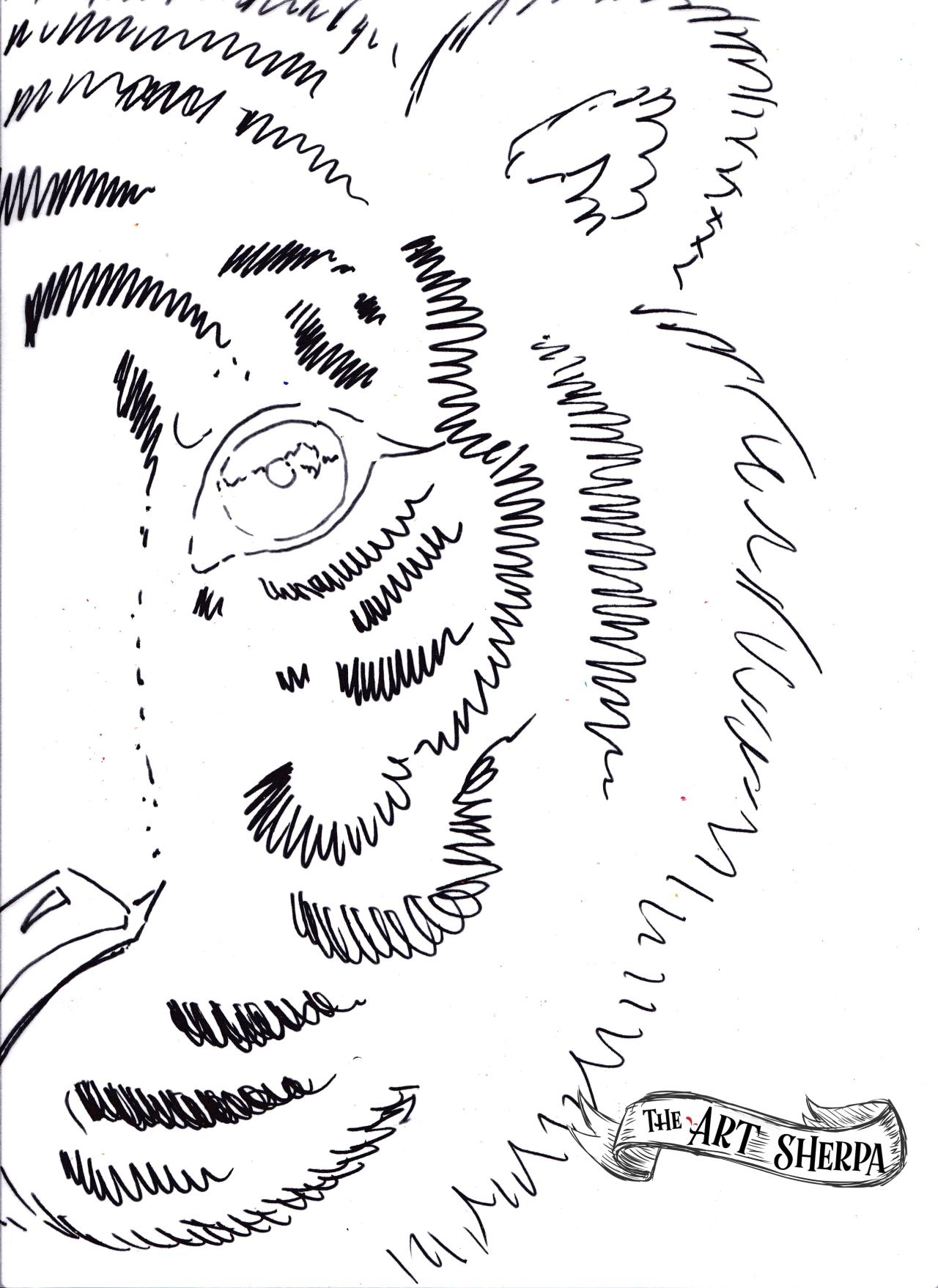 White Tiger Traceable - Gallery - The Art Sherpa Community | The Art Sherpa