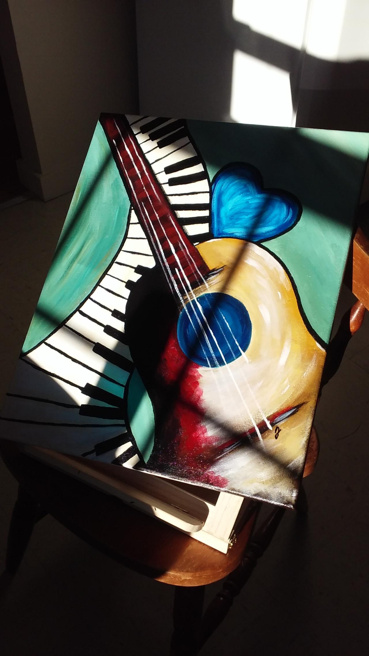 My First Ever Canvas - Gallery - Seeliefae | The Art Sherpa