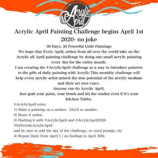 Acrylic April 2020 Rules - Gallery - The Art Sherpa Community | The Art ...