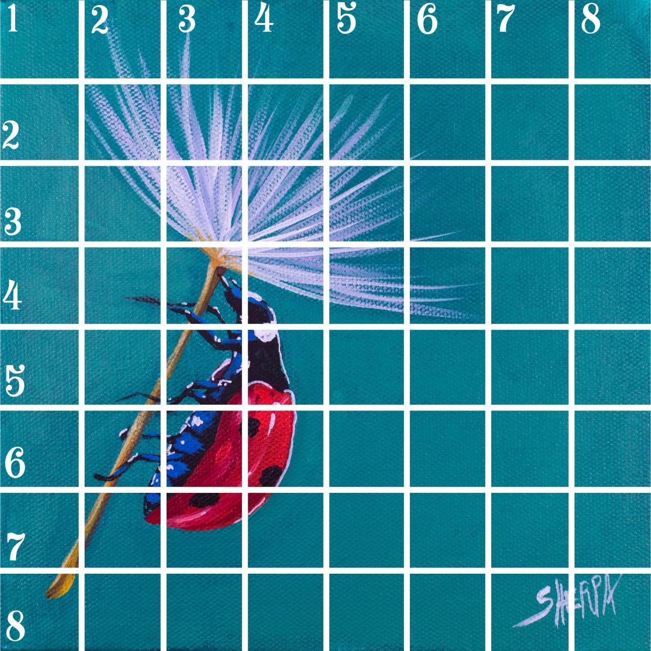 Acrylic April Grid 2 - Gallery - The Art Sherpa Community | The Art Sherpa