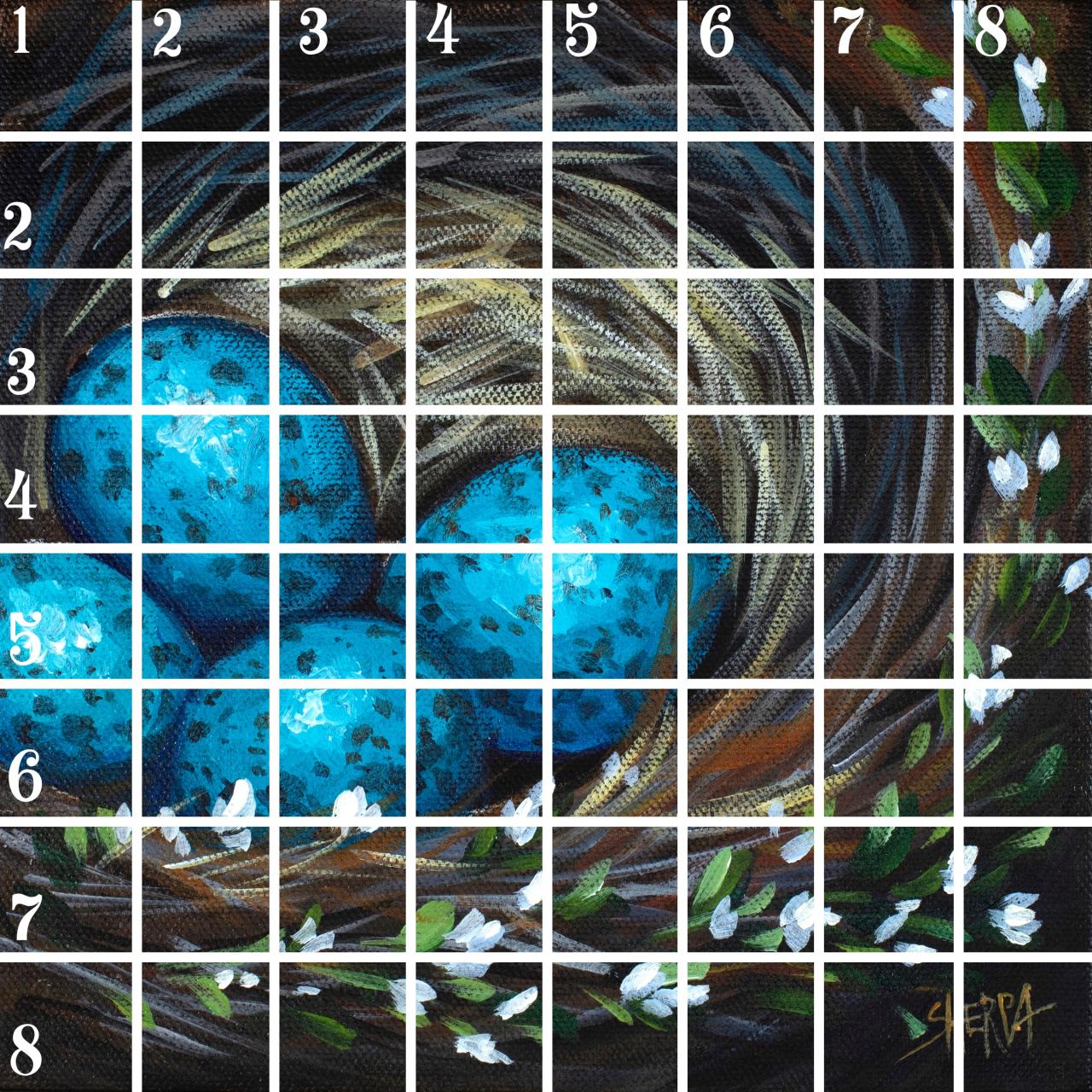 Acrylic April Grid 8 - Gallery - The Art Sherpa Community | The Art Sherpa