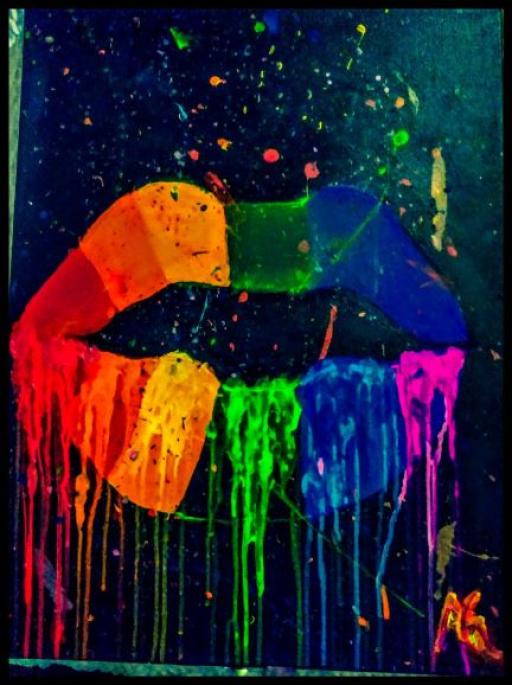 Lsd Lips Edited 1 - Gallery - Alyssa Gordon | The Art Sherpa