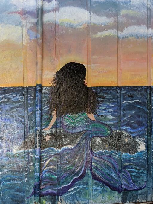 Mermaid Mural Jul 2020 - Gallery - DiamondD | The Art Sherpa