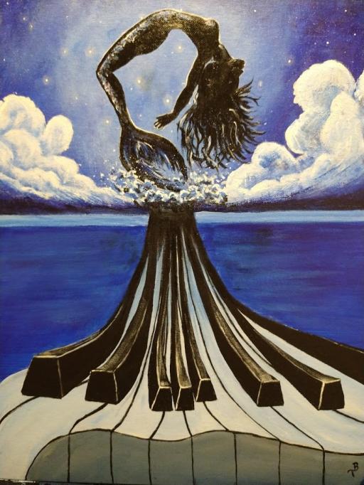 Dance Of The Mermaid - Gallery - Brendafaye | The Art Sherpa
