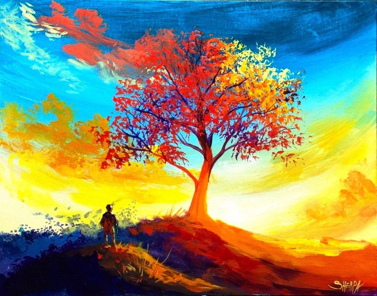 Autumn Tree - Gallery - The Art Sherpa Community | The Art Sherpa