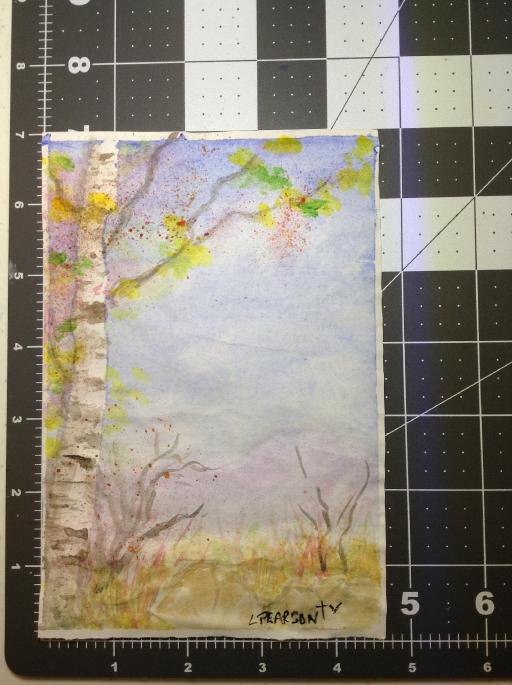 Birch Tree - Watercolor - Gallery - LPearsonArt | The Art Sherpa