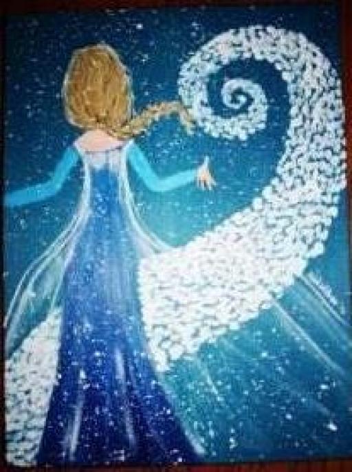 Frozen Elsa - Gallery - Gail Wilson | The Art Sherpa