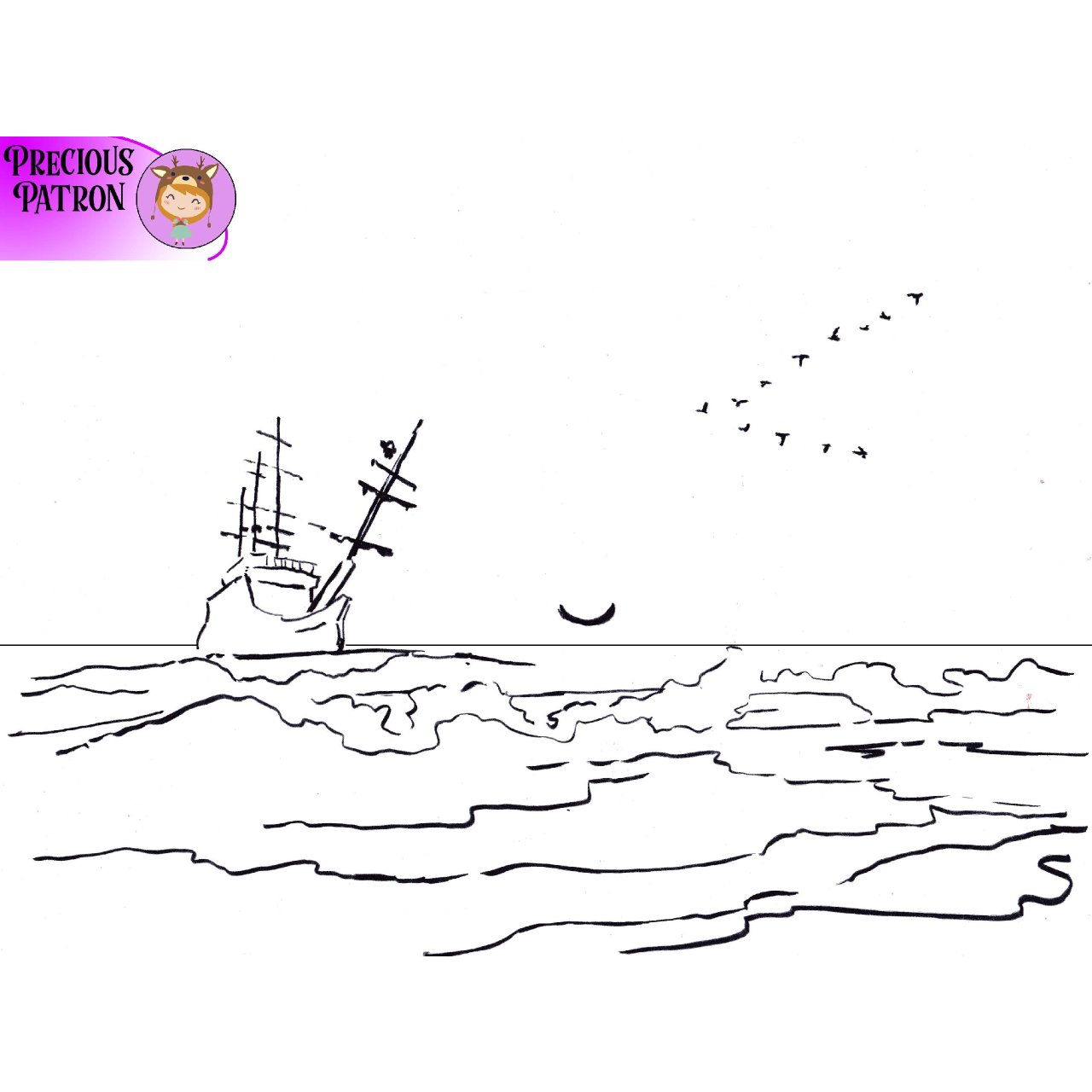 Patron Pirate Ship - The Art Sherpa Community | The Art Sherpa