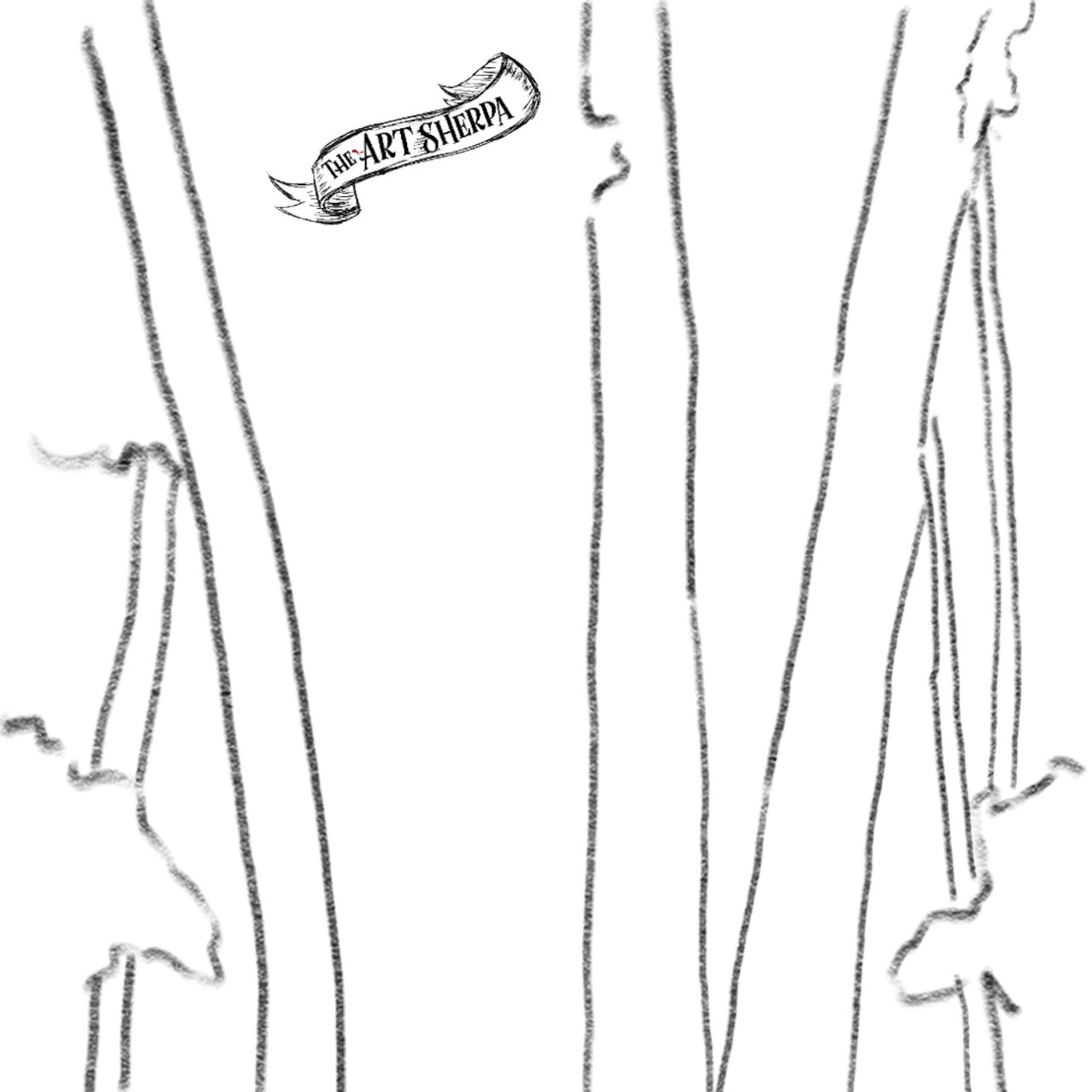 Abstract Birches Traceable - The Art Sherpa Community | The Art Sherpa