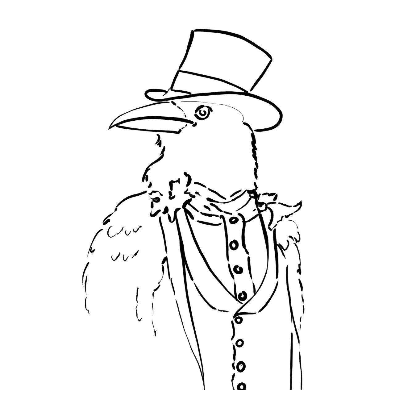 Crow Gothic Victorian Halloween 2023 - The Art Sherpa Community | The ...