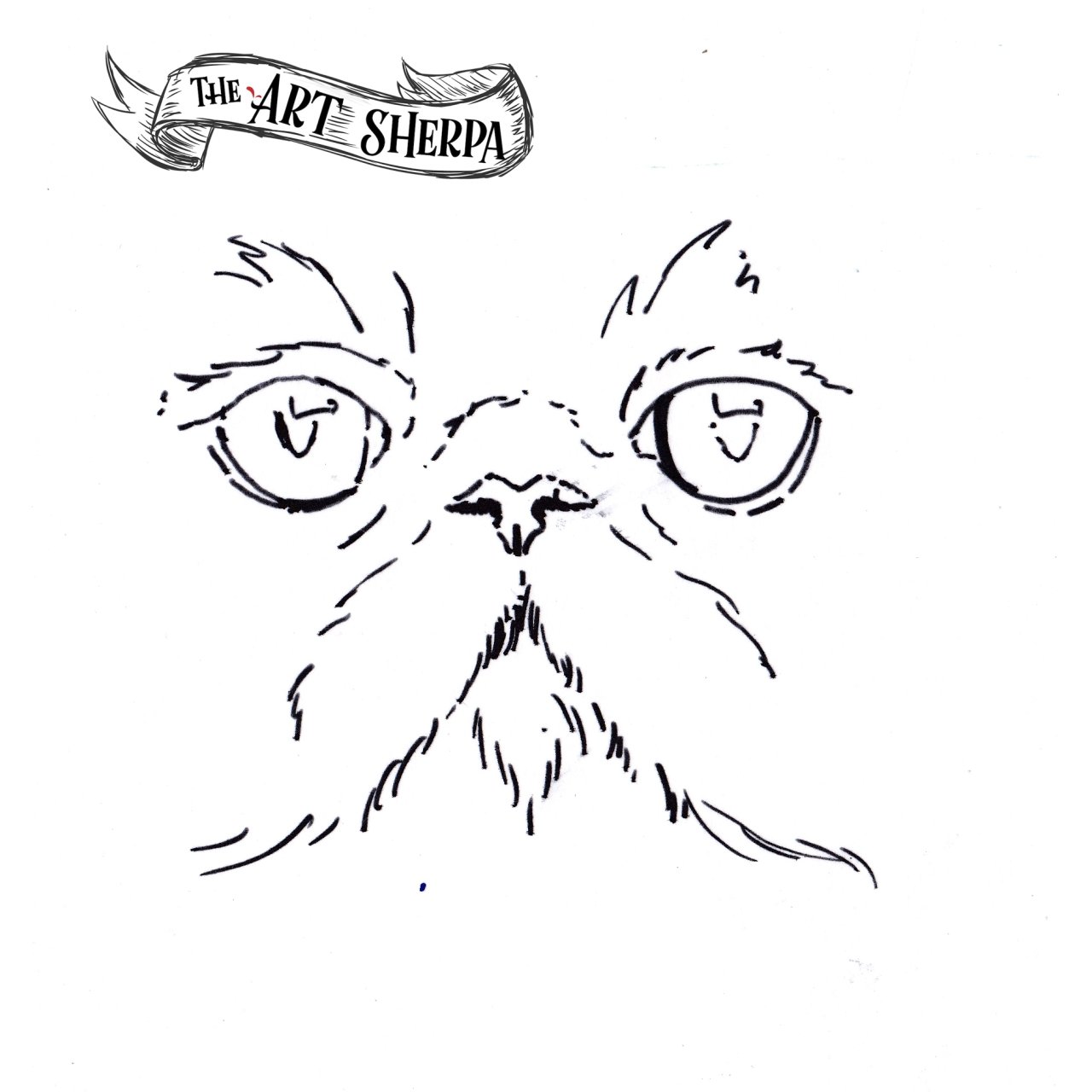 Cat Acrylic Trace 24 .Jpg - The Art Sherpa Community | The Art Sherpa