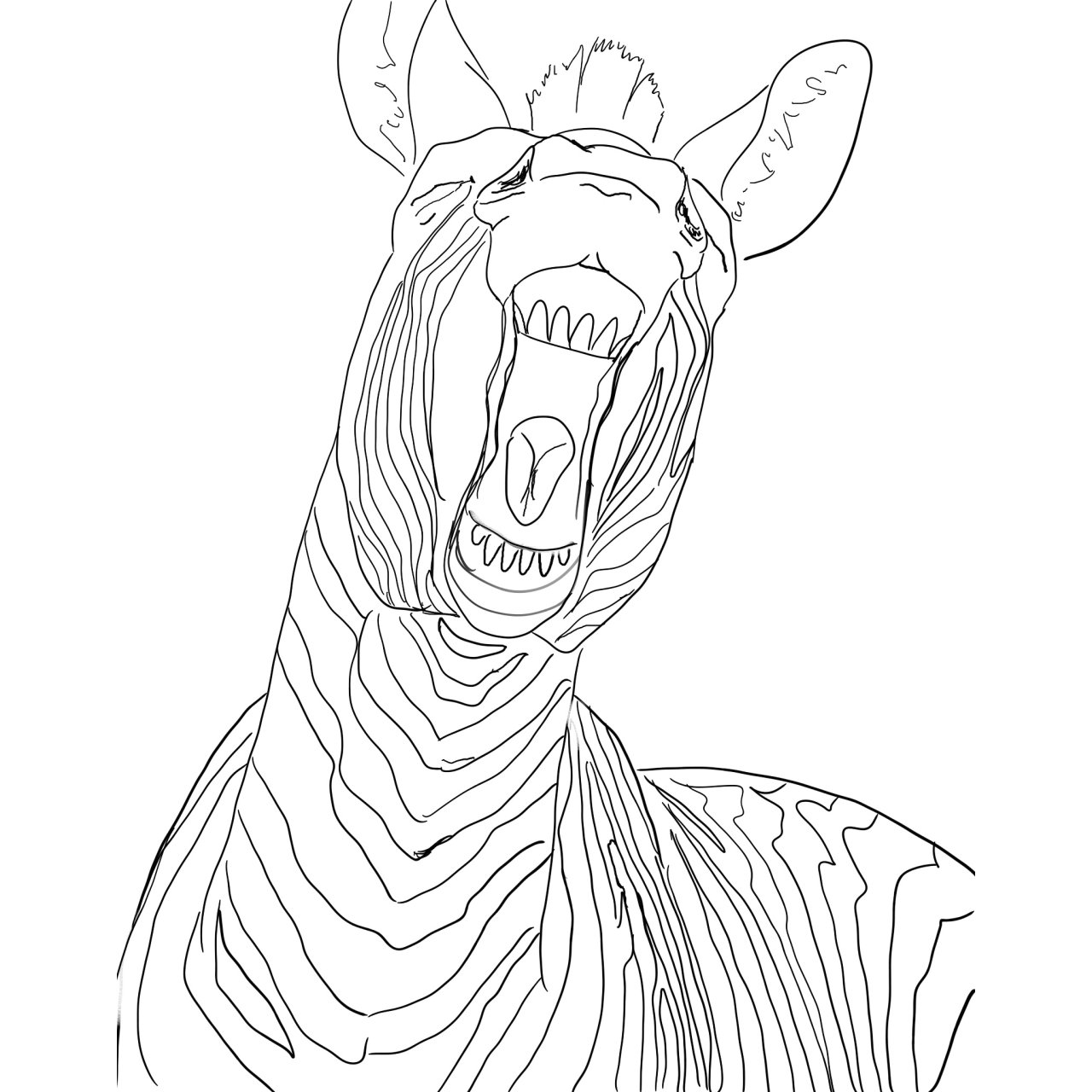 Rainbow Zebra - The Art Sherpa Community | The Art Sherpa