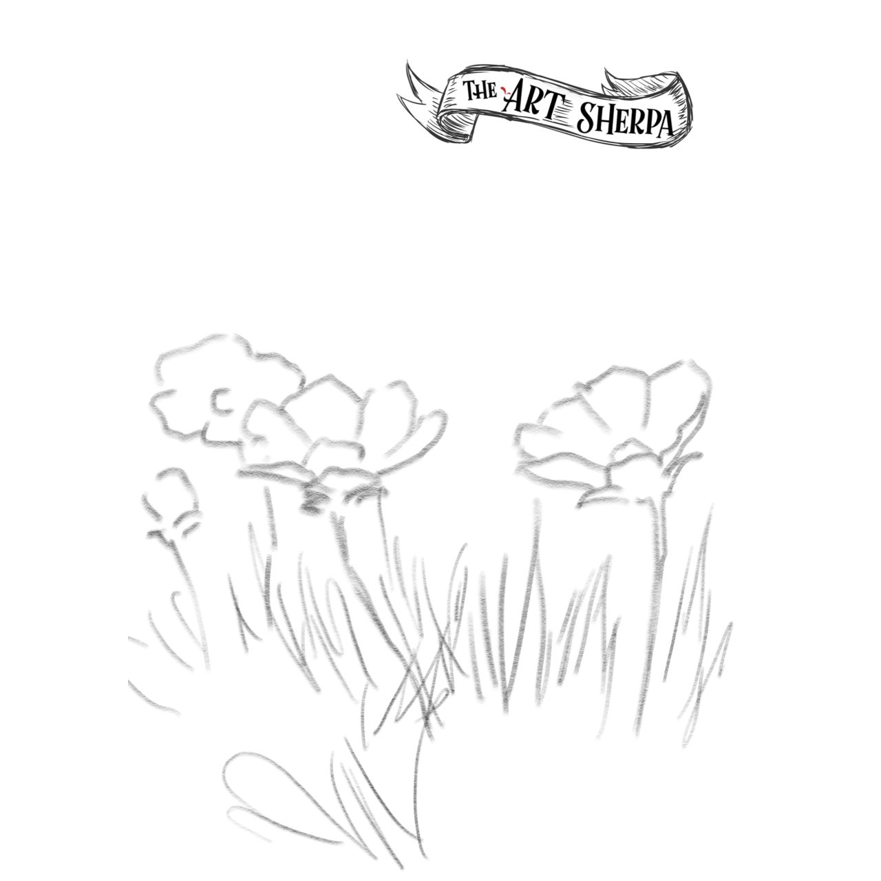 Magic Meadow Flowers Traceable - The Art Sherpa Community | The Art Sherpa
