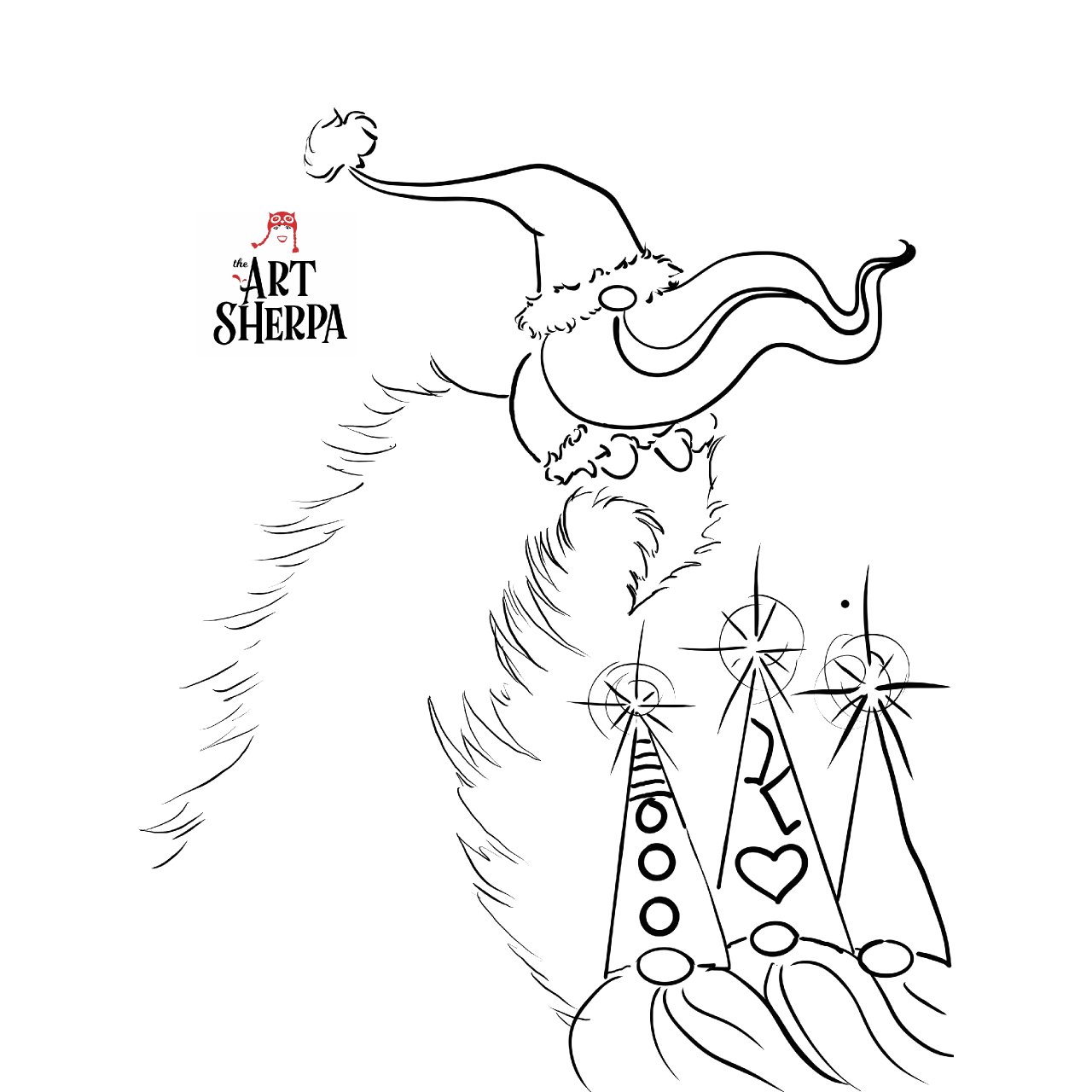 Christmas Gnome - The Art Sherpa Community | The Art Sherpa