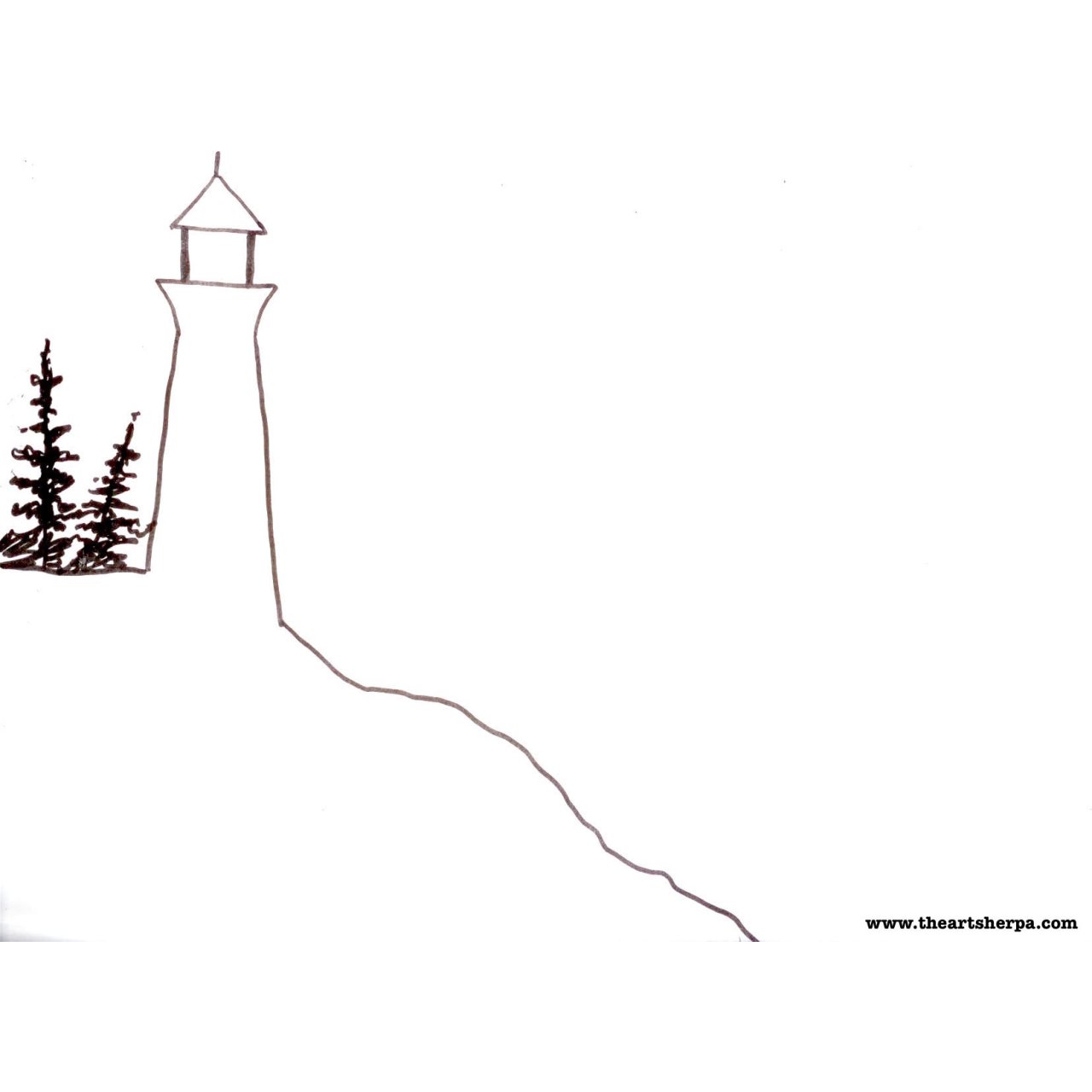 Sunrise Lighthouse - The Art Sherpa Community | The Art Sherpa