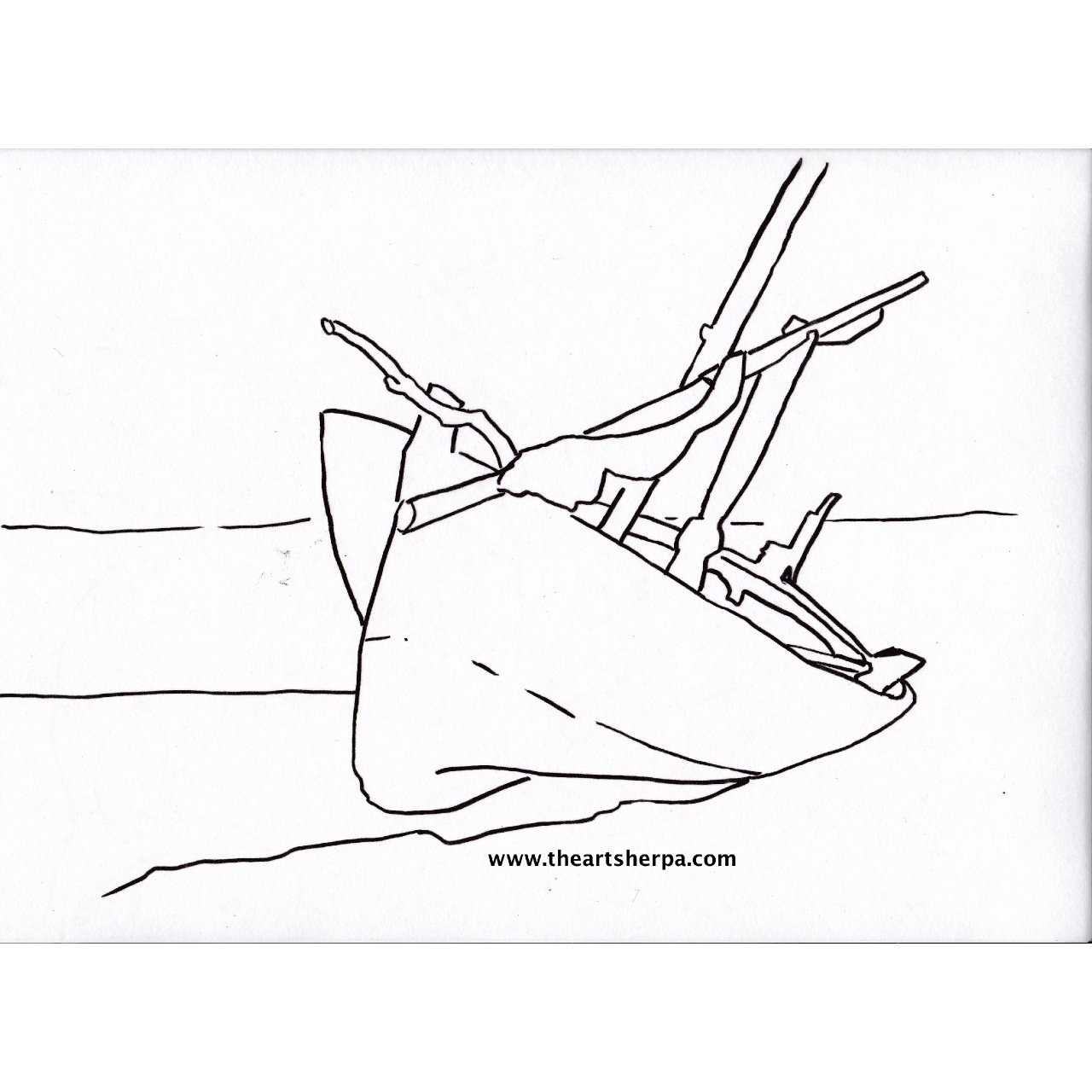 Boat On The Beach - The Art Sherpa Community | The Art Sherpa