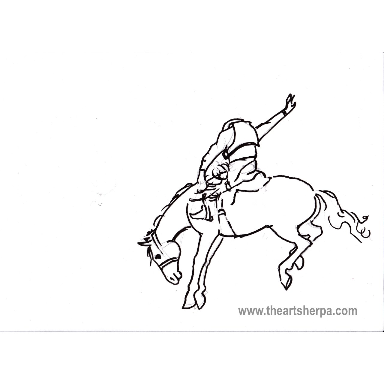 Mustang Like Fredric Remington - The Art Sherpa Community | The Art Sherpa