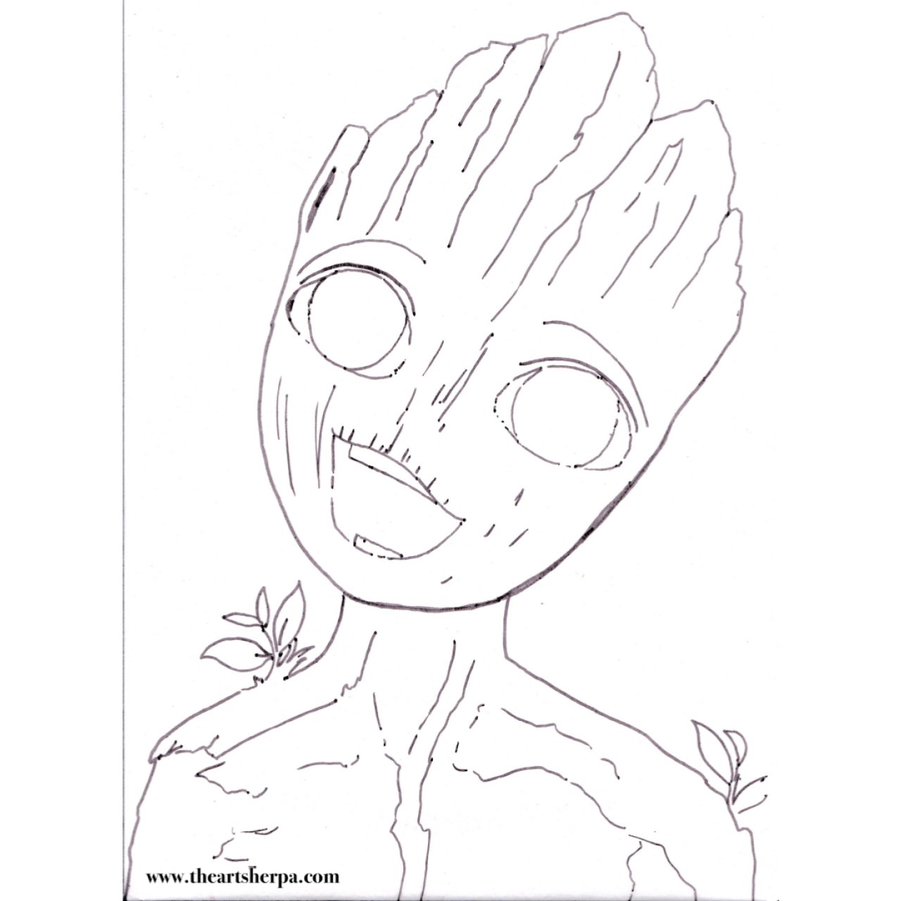 Baby Groot - The Art Sherpa Community | The Art Sherpa