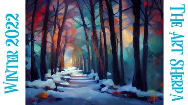 Winter Forest Path 🎄☃️ ️ How To Paint Acrylics For Beginners: A Step-By ...