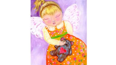 Angel Acrylic Painting Tutorial For Beginners | The Art Sherpa